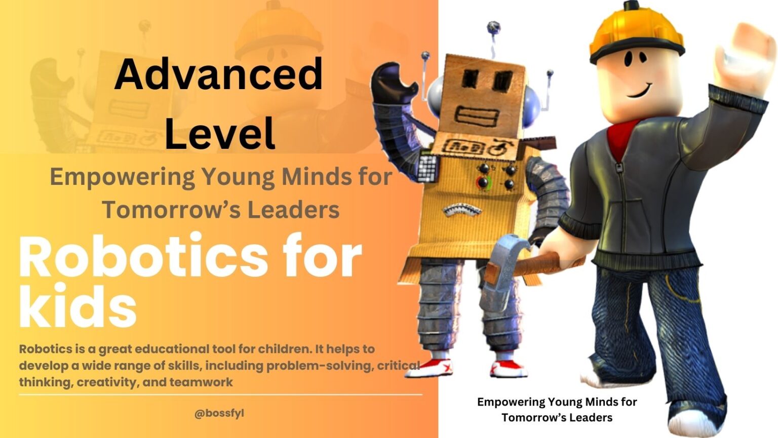 Robotics Advanced Level – Bossfyl